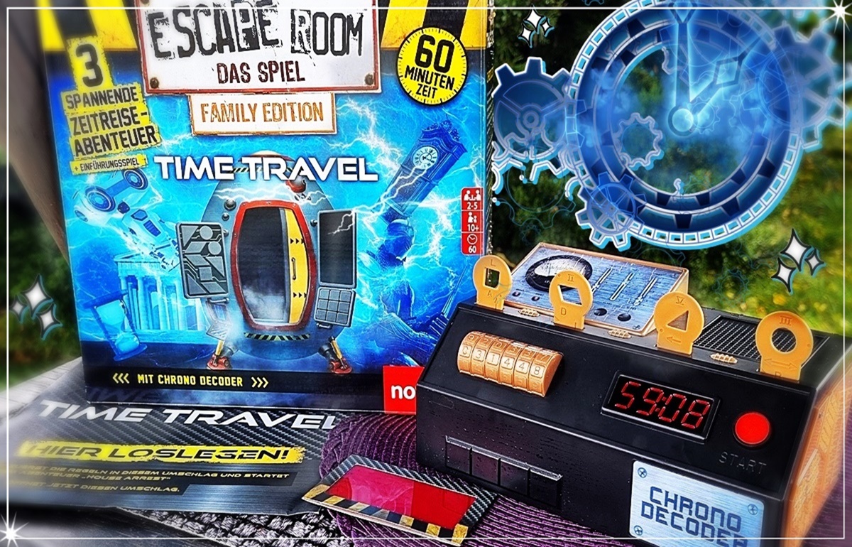 Findet Prof. Jura mit dem Time Travel Escape Room Spiel von noris ...