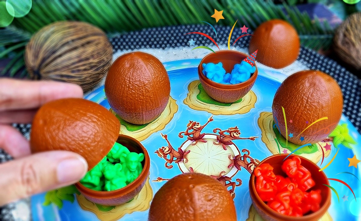 Würfeln, tauschen, raten ... das ist Coco Crazy von Ravensburger ...
