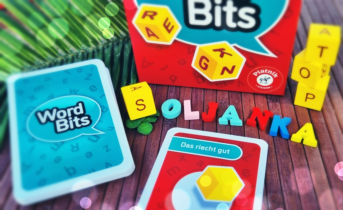 Das ist Word Bits - das rasante Wortfindungspiel für Blitzdenker ...