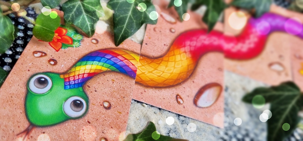 Kunterbunter Schlängelspaß aka Regenbogenschlange von AMIGO (Werbung ...